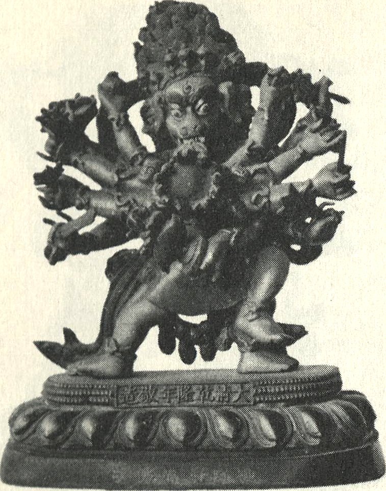 Yamantakavajra [The Pao-hsiang Lou Pantheon]