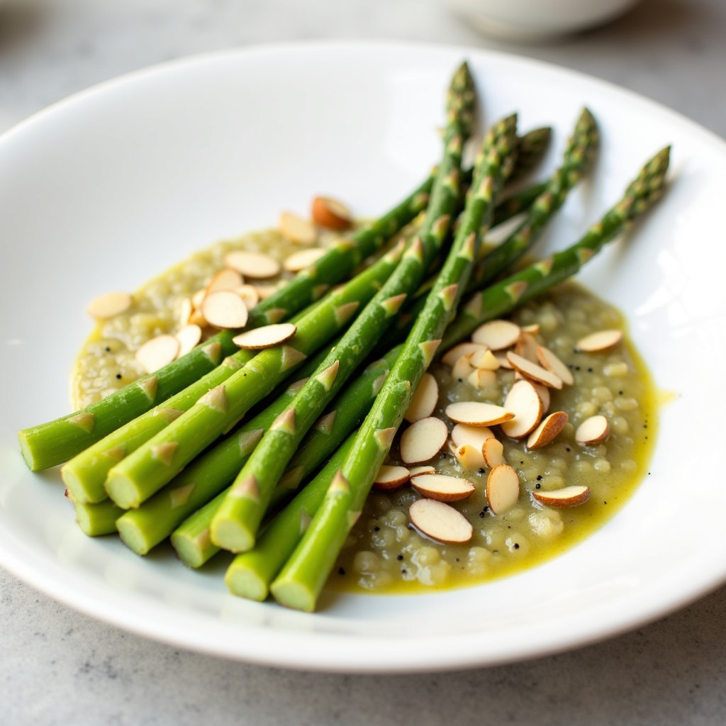 Almond Asparagus (recipe and tips)