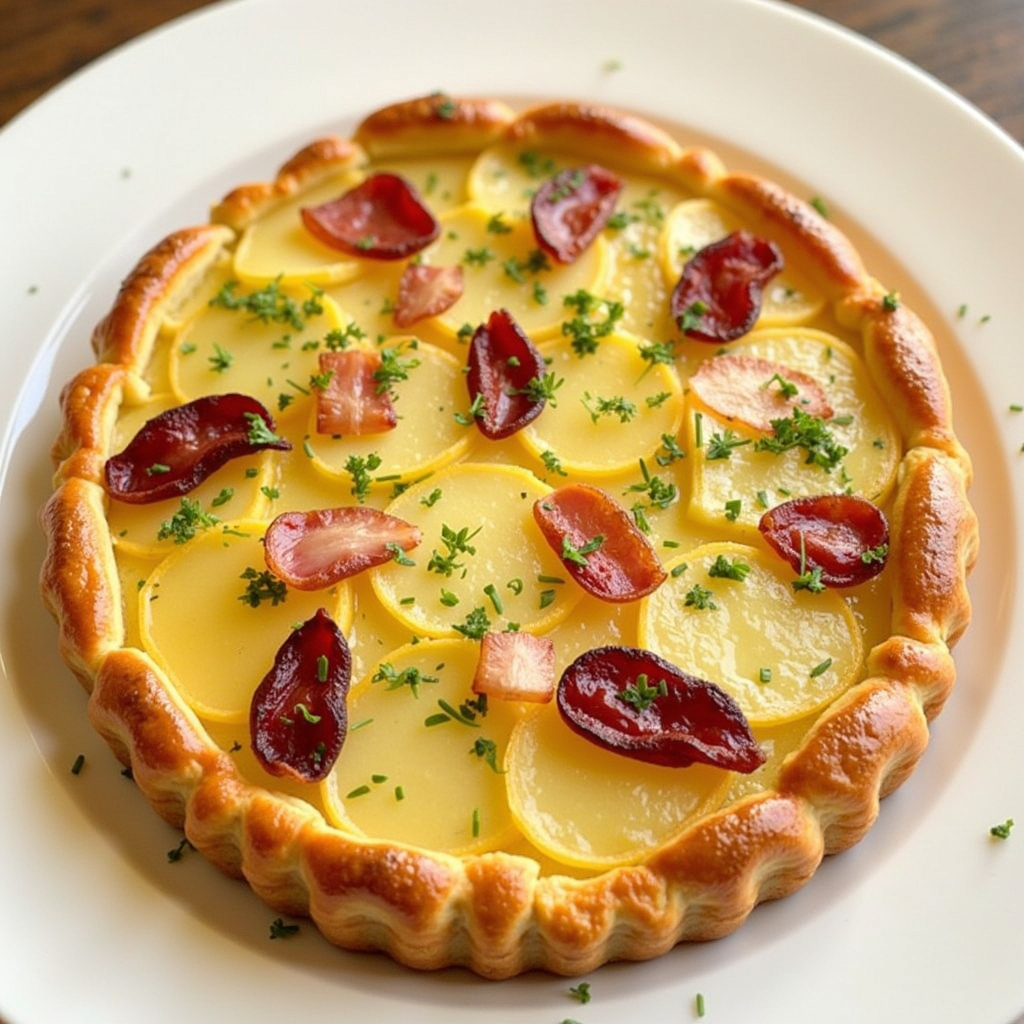 Tarte Alsacienne aux Pommes de Terre et au Lard (recette et conseils)