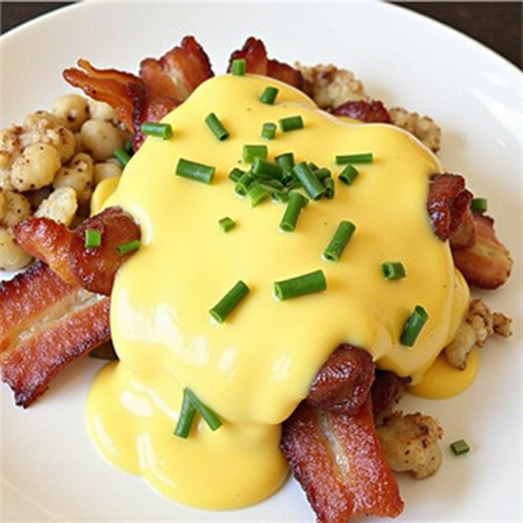 Bacon Brunch With Hollandaise Sauce Recipe (recipe and tips)