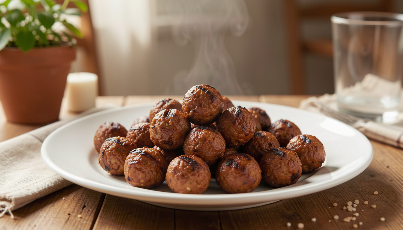 Barbecued Meat Balls (recipe and tips)