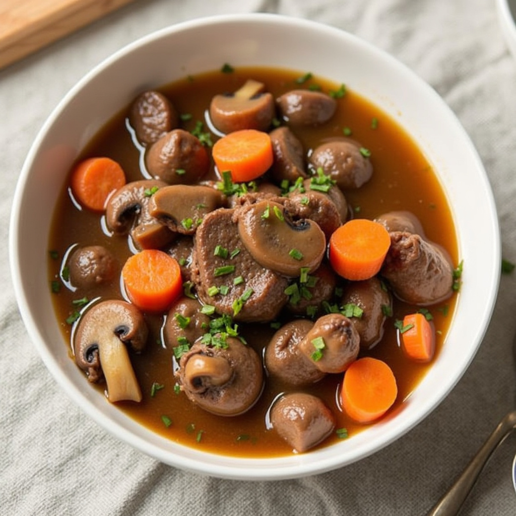 Ragoût de Boeuf Classique aux Carottes et Champignons (recette et conseils)