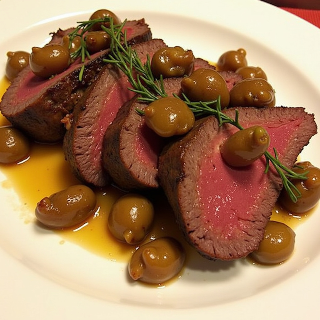 Solomillo de Res con Chalotes Asados, Tocino y Oporto (Receta y consejos)