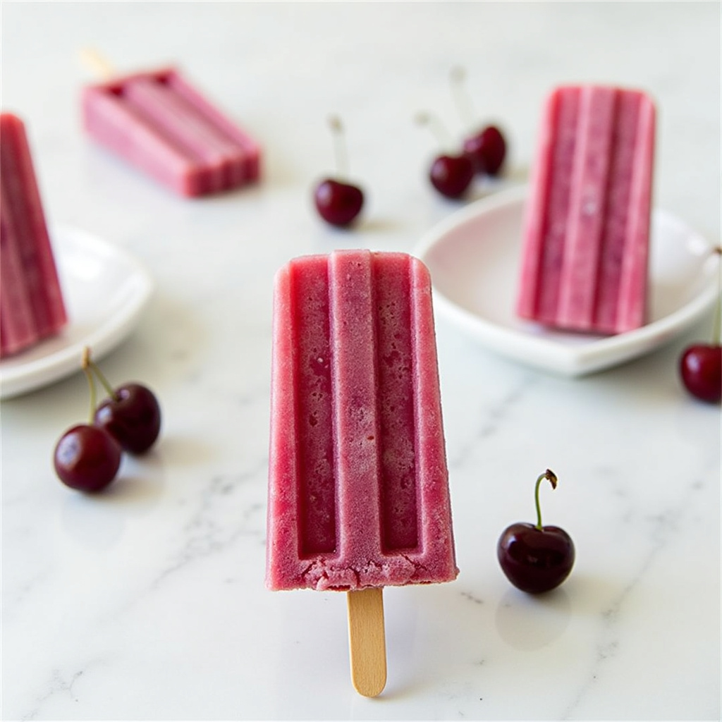 Black Cherry Popsicles (recipe and tips)