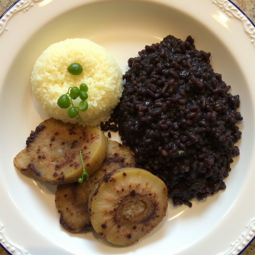 Arroz Negro Dulce con Raíz de Taro (Receta y consejos)