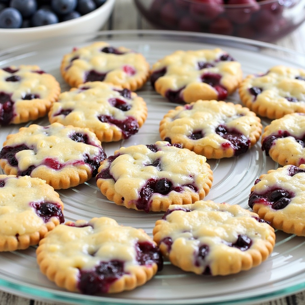 Blueberry Cracker Bites (recipe and tips)