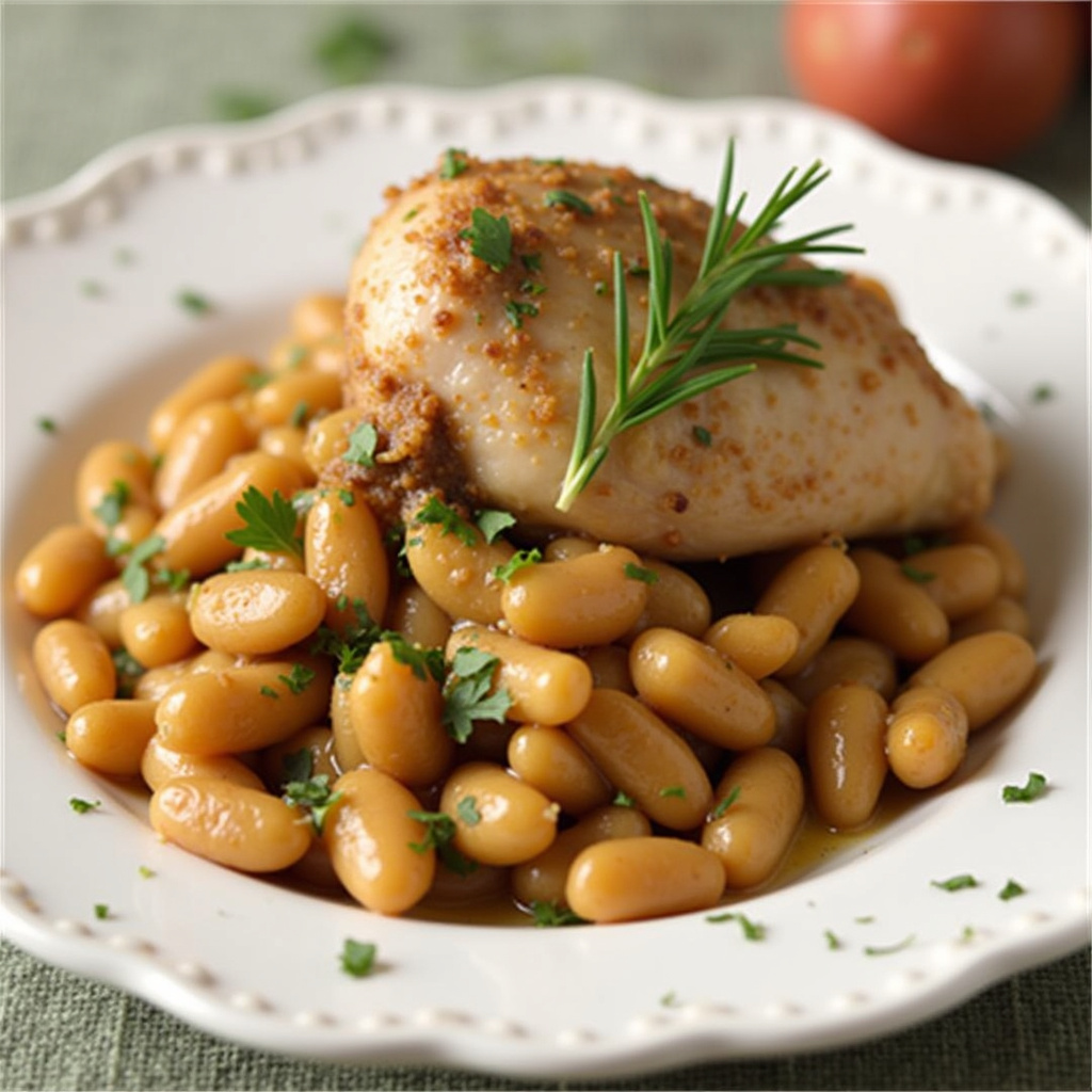 Braised Chicken With Romano Beans (recipe and tips)