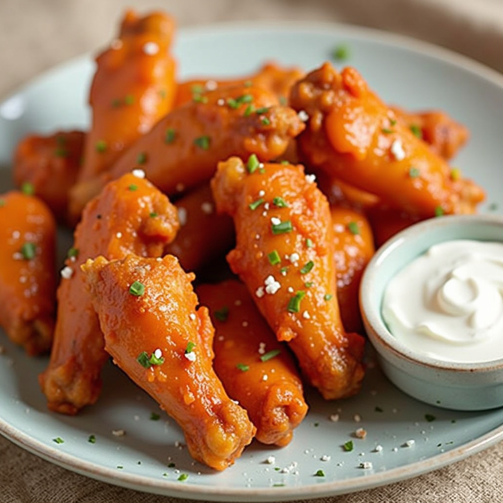 Buffalo Wings avec trempette au yogourt grec (recette et conseils)