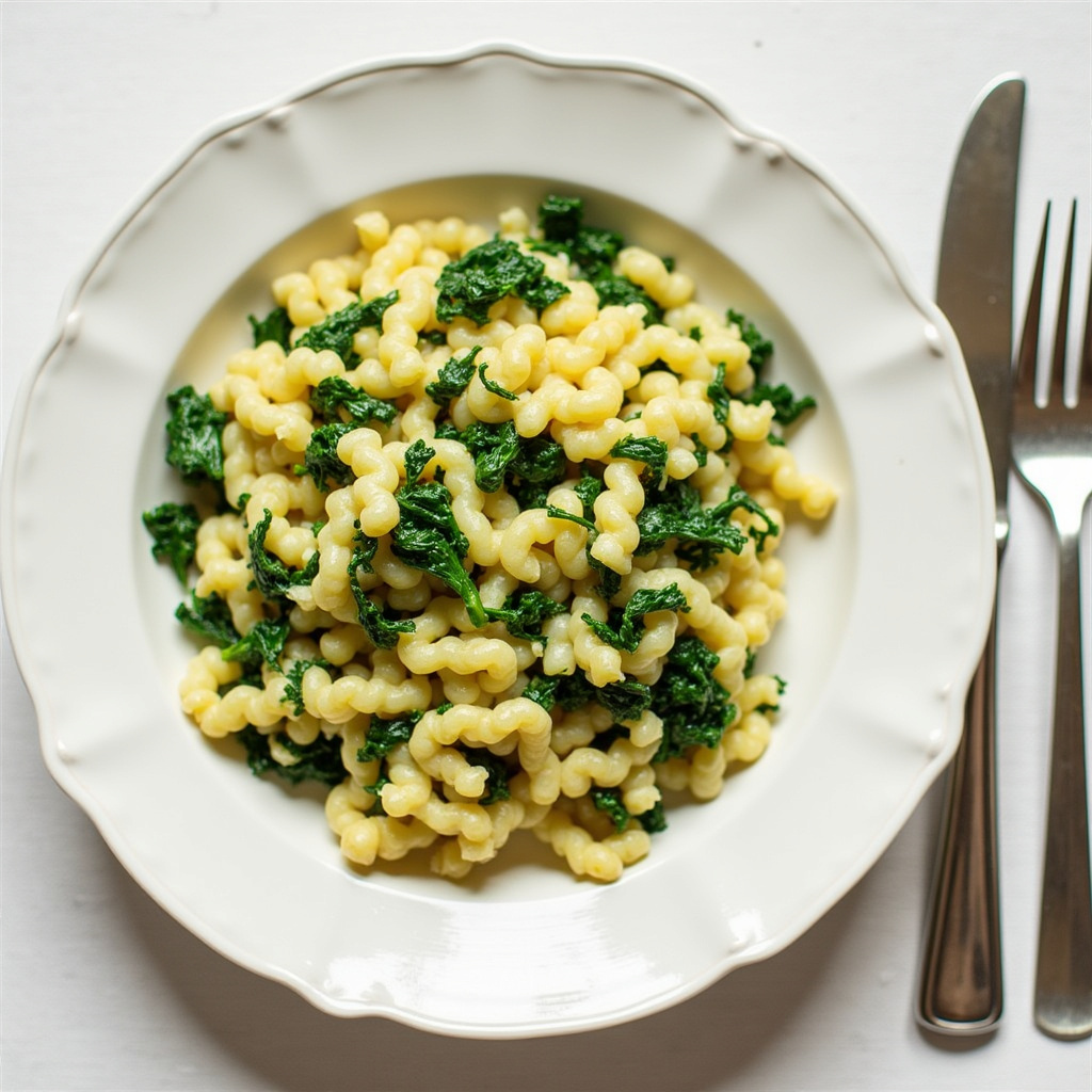 Spaetzle aux Épinards et au Babeurre (recette et conseils)