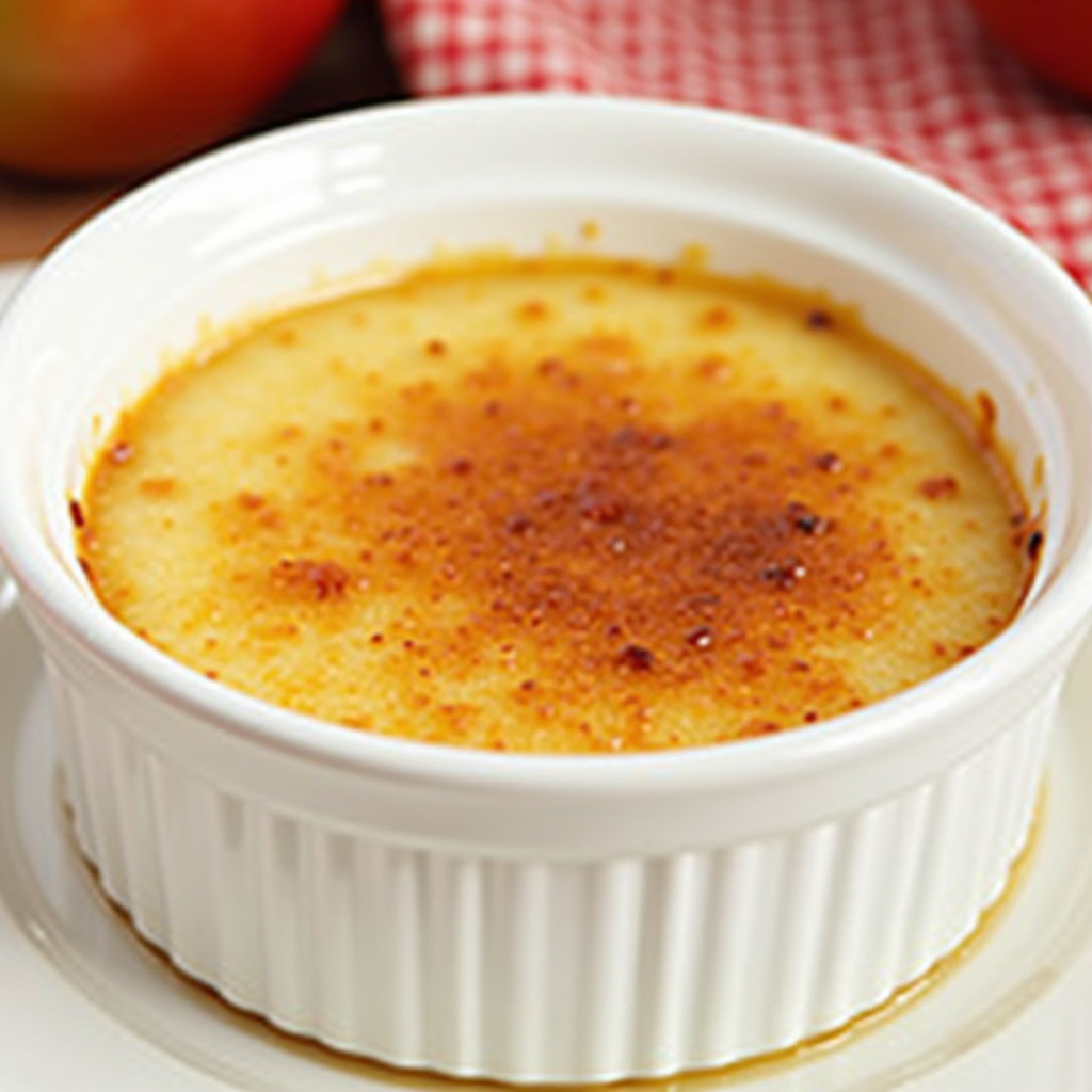 Caramel Apple Creme Brulee (recipe and tips)