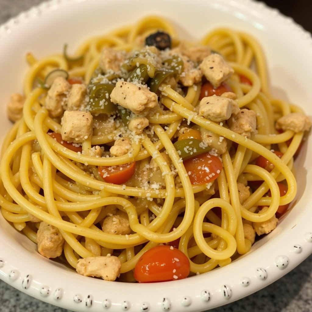 Spaghetti au Poulet de Charlotte (recette et conseils)