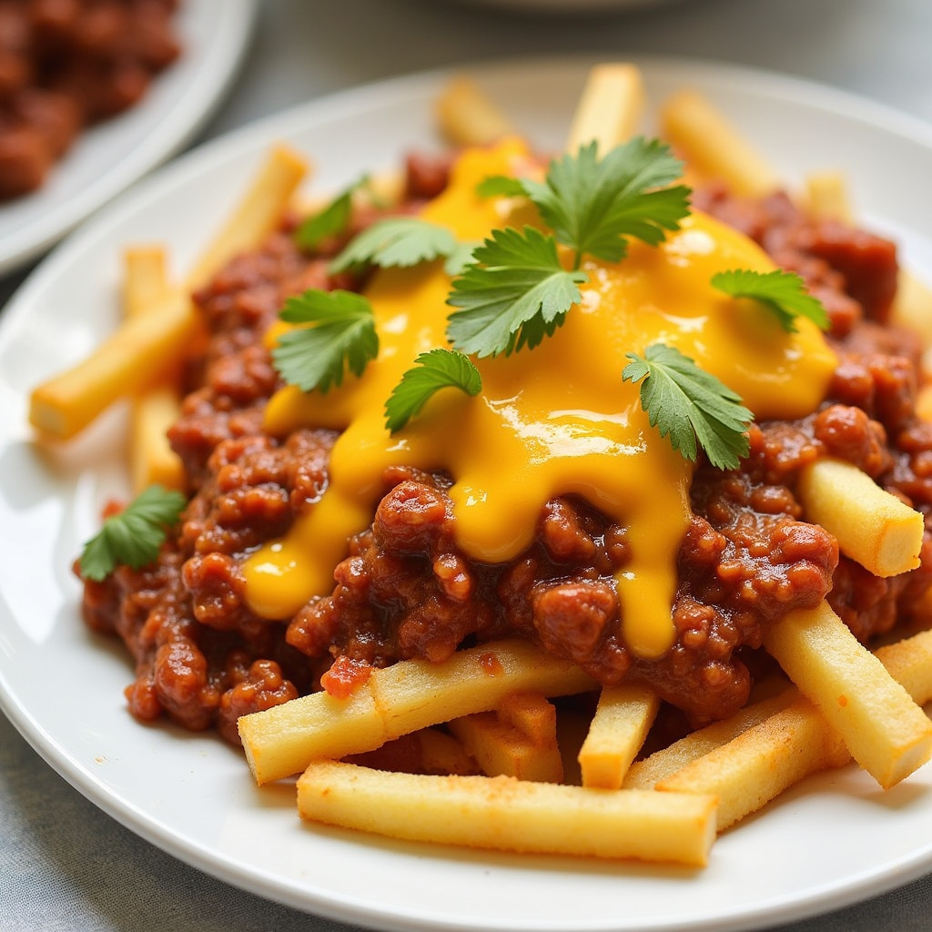 Papas Fritas con Chili y Queso (Receta y consejos)