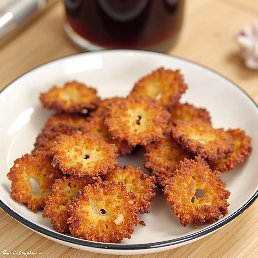 Cherry Lambic Crisps (recipe and tips)