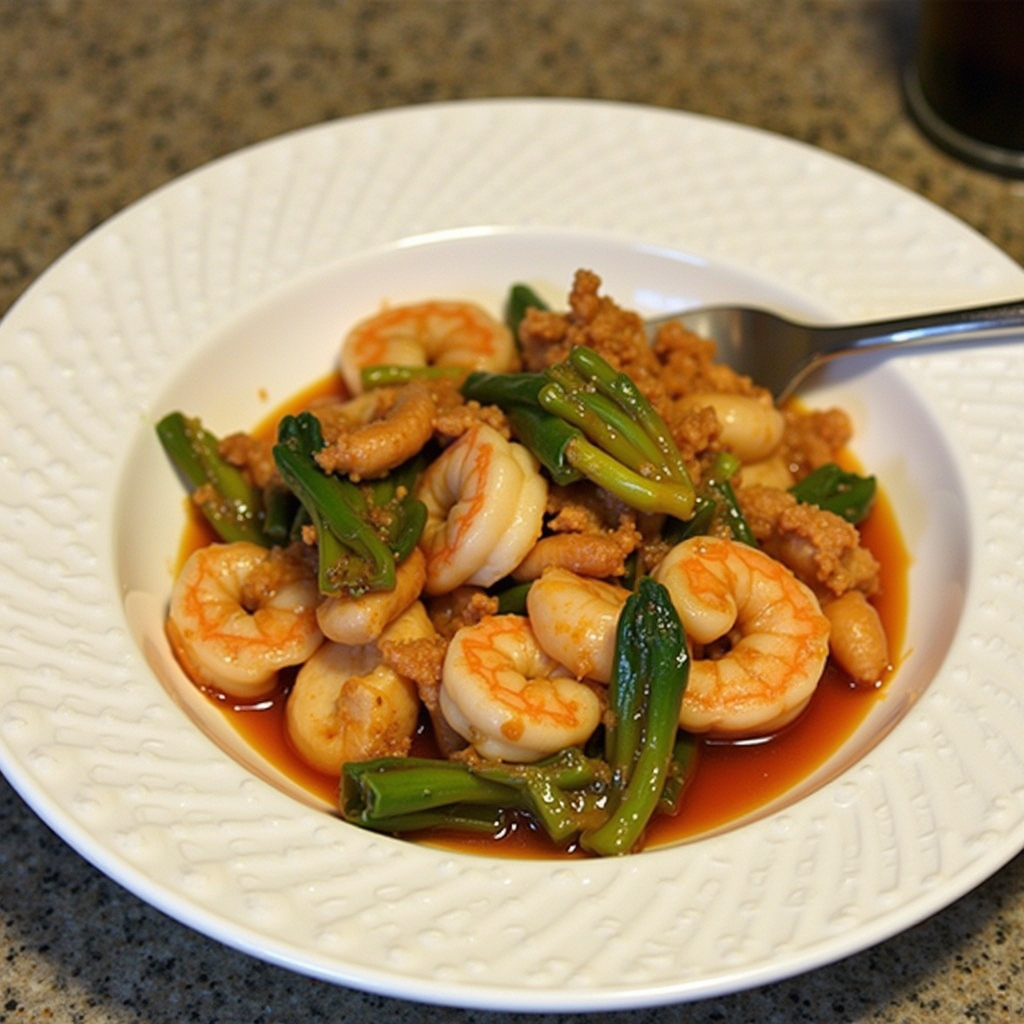 Salteado de Pollo y Camarones (Receta y consejos)