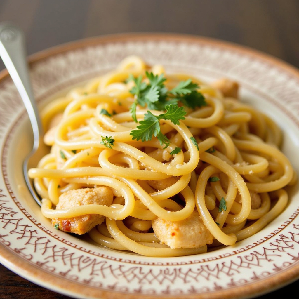 Espagueti con Pollo (Receta y consejos)