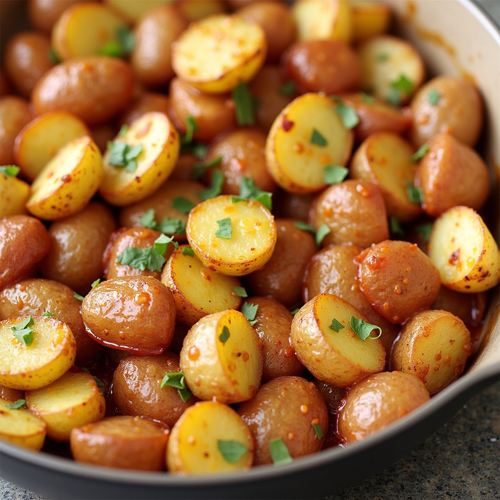 Chili Roast Potatoes (recipe and tips)
