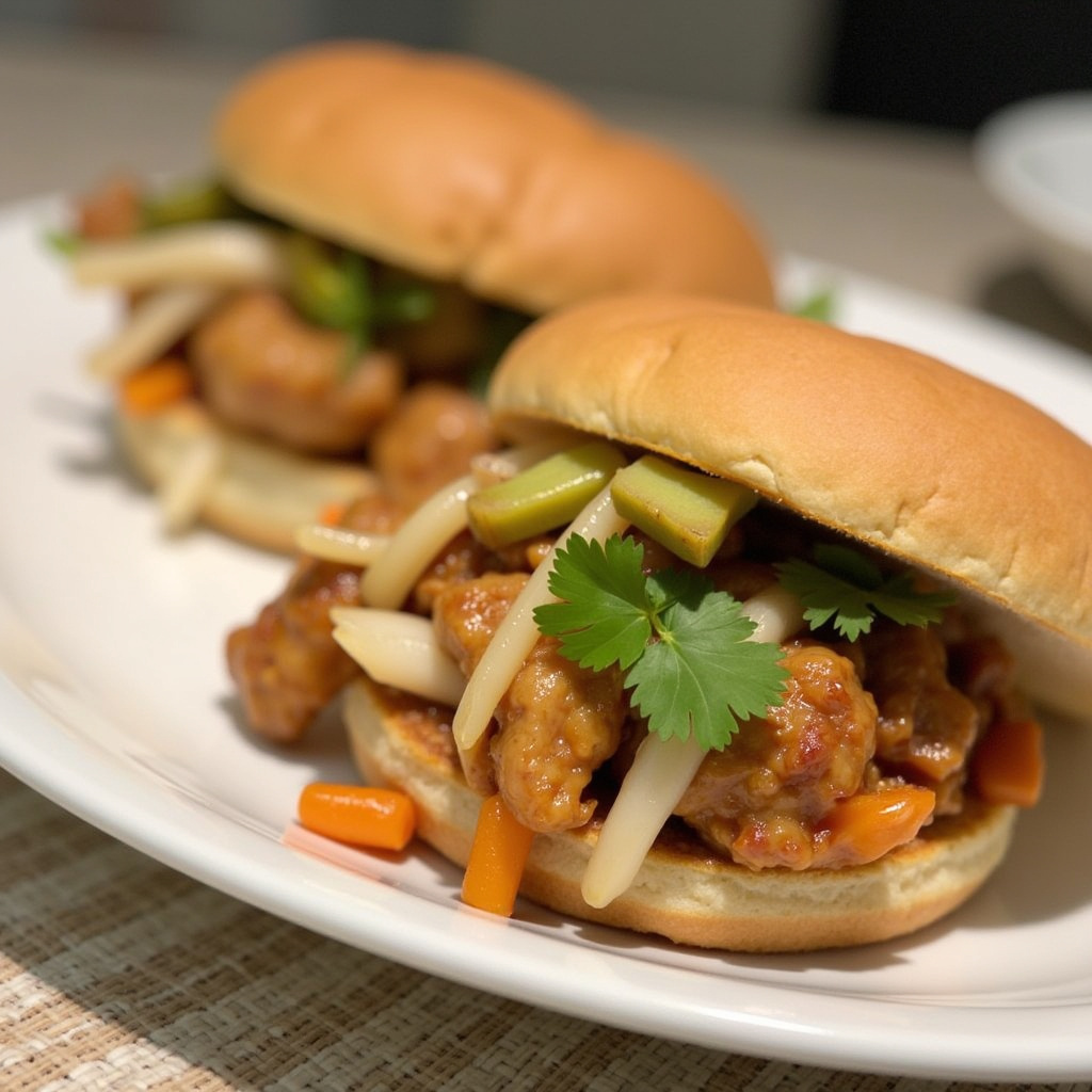 Chinese Chicken Sandwiches (recipe and tips)