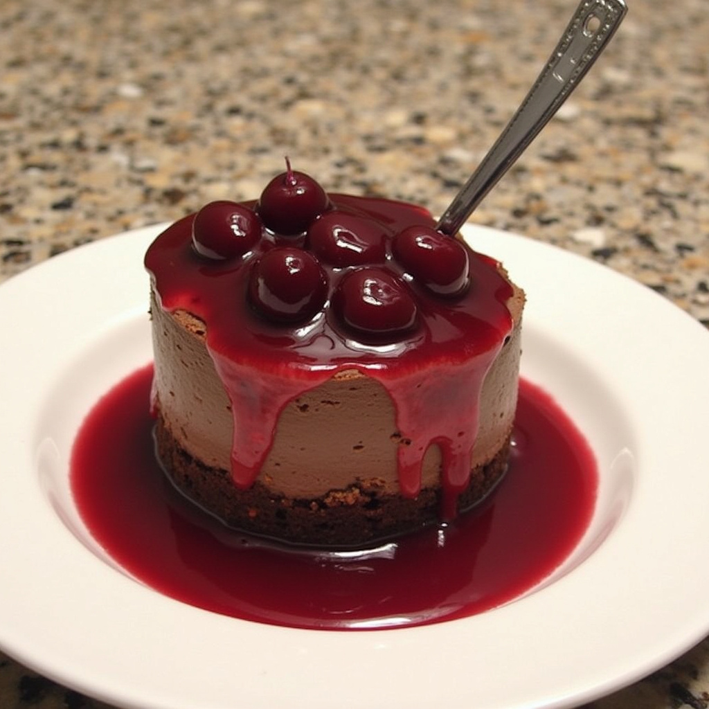 Chocolate Marquise With Fresh Cherry Sauce (recipe and tips)