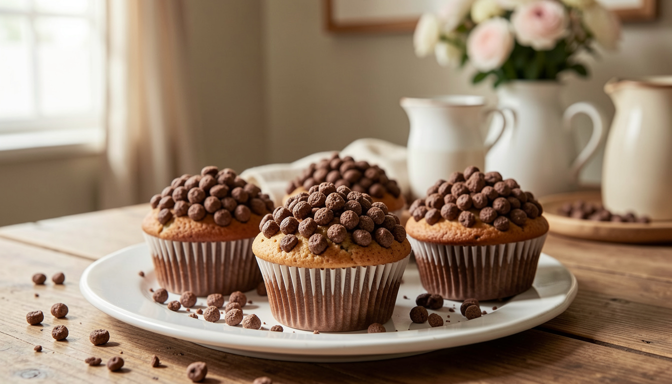 Cupcakes Krispies au Cacao - Cocoa Krispies Cupcakes (recette et conseils)
