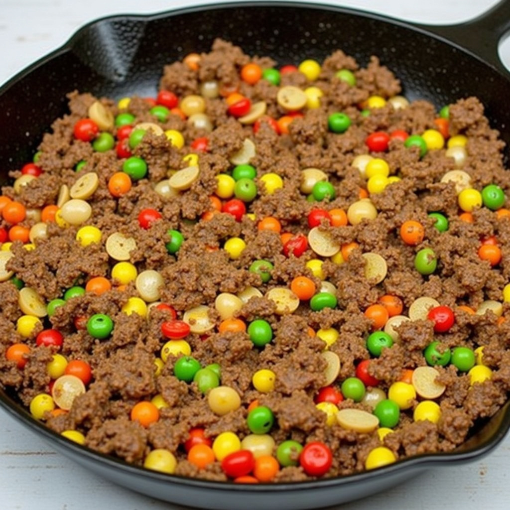 Confetti Beef Skillet (recipe and tips)