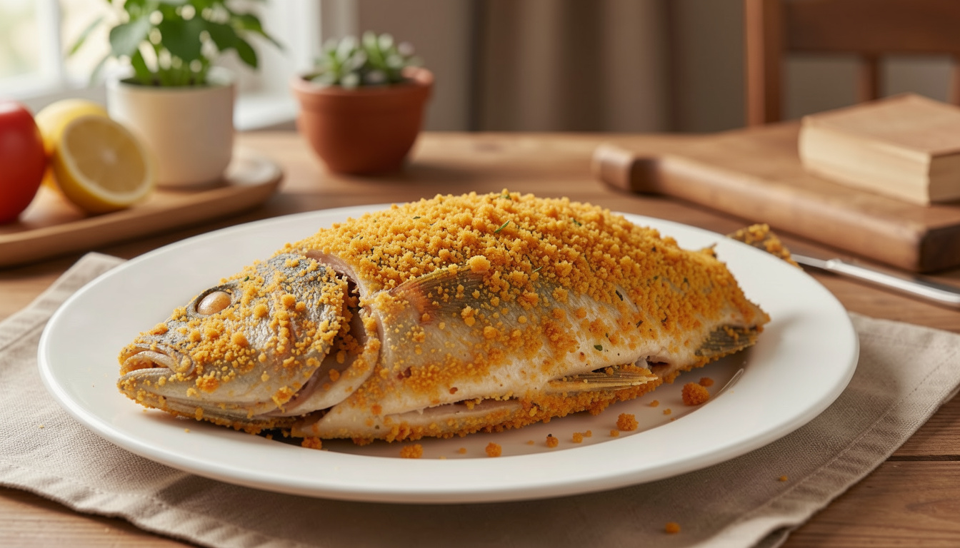 Corn Crusted Red Fish (recipe and tips)