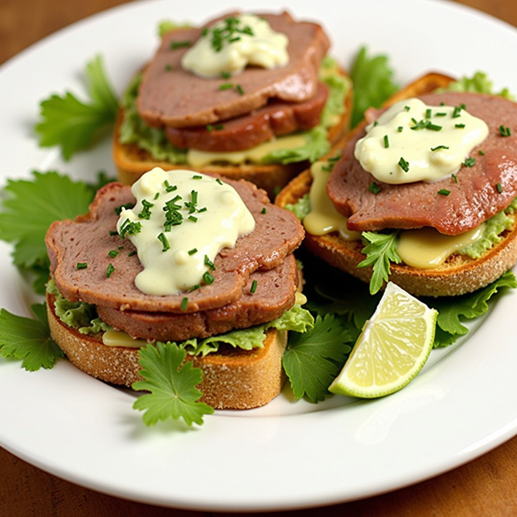 Cowboy Pork And Texas Toast Salad With Horseradish Dressing (recipe and ...