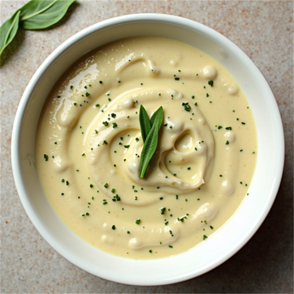 Salsa Cremosa de Anacardos, Ajo y Salvia (Receta y consejos)