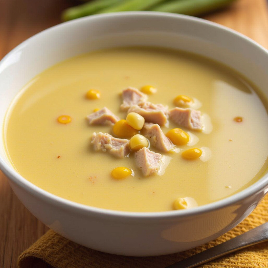 Sopa Cremosa de Maíz y Pavo (Receta y consejos)