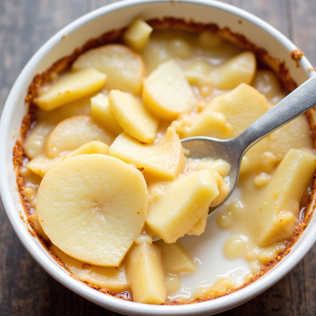 Creamy Dutch Apple Dessert (recipe and tips)