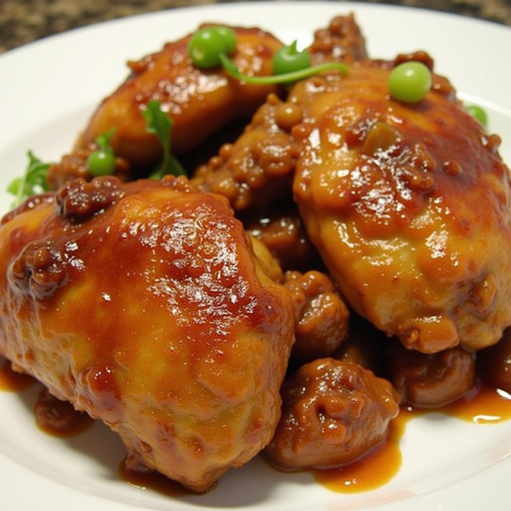 Receta de Pollo a la Barbacoa en Olla de Cocción Lenta (Receta y consejos)