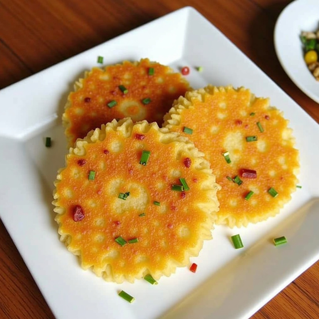 Deep-Fried Reis-Pfannkuchen oder Neipathiri (Rezept und Tipps)