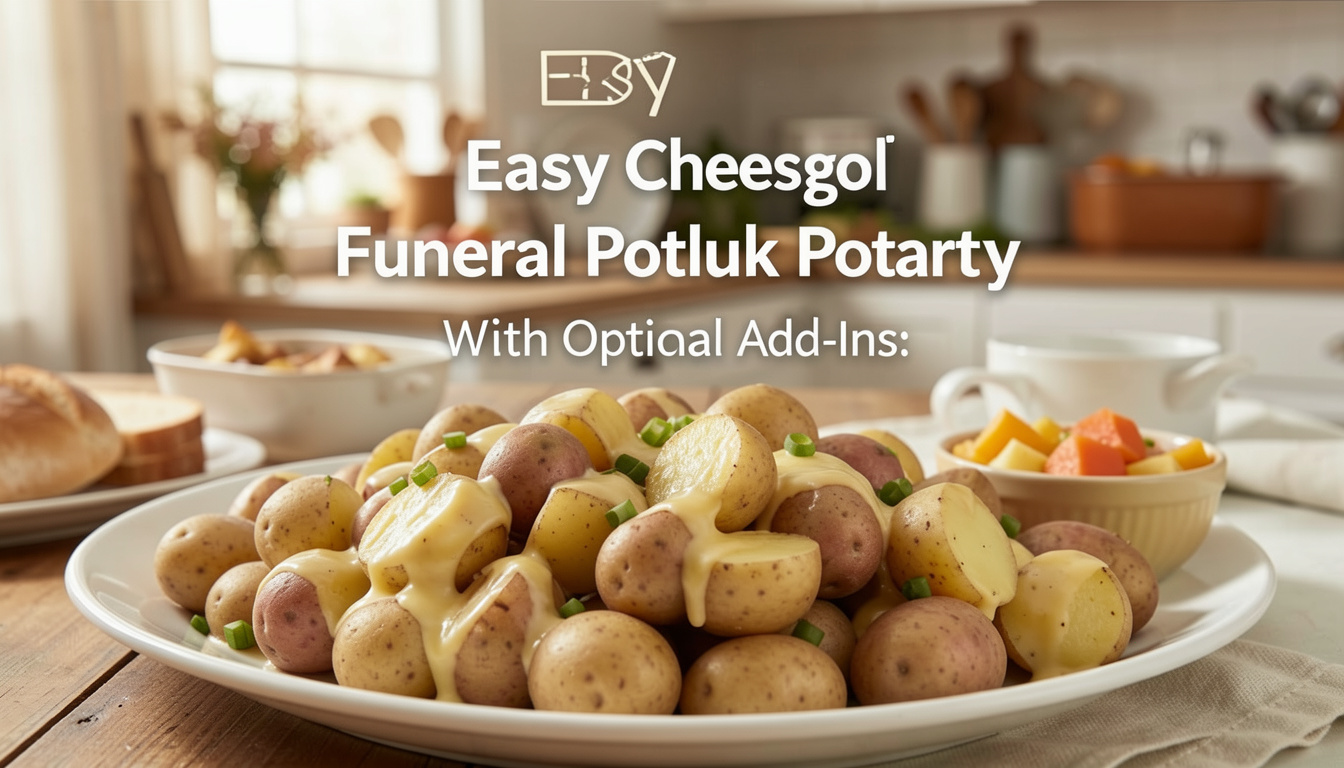 Easy Cheesy Funeral Potluck Party Potatoes With Optional Add-Ins ...