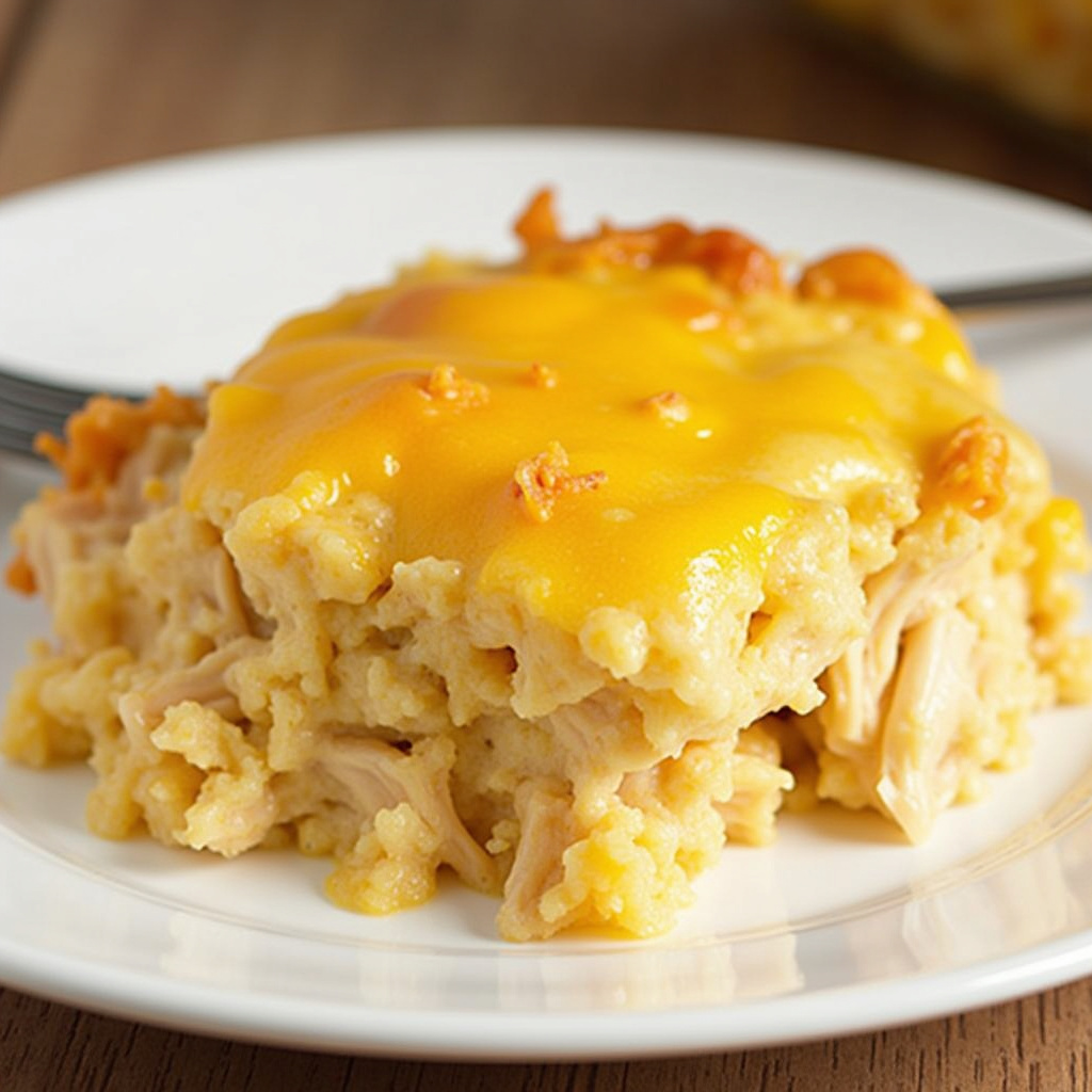 Easy Peasy Cheesy Chicken Casserole (recipe and tips)