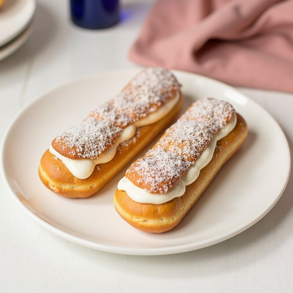 Postre de Éclair (Receta y consejos)