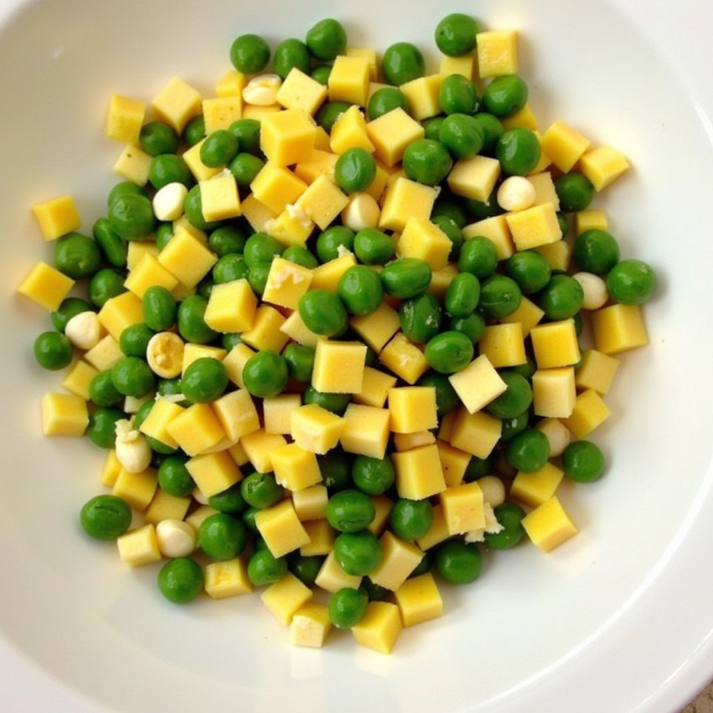 Fresh Corn and Pea Salad (recipe and tips)