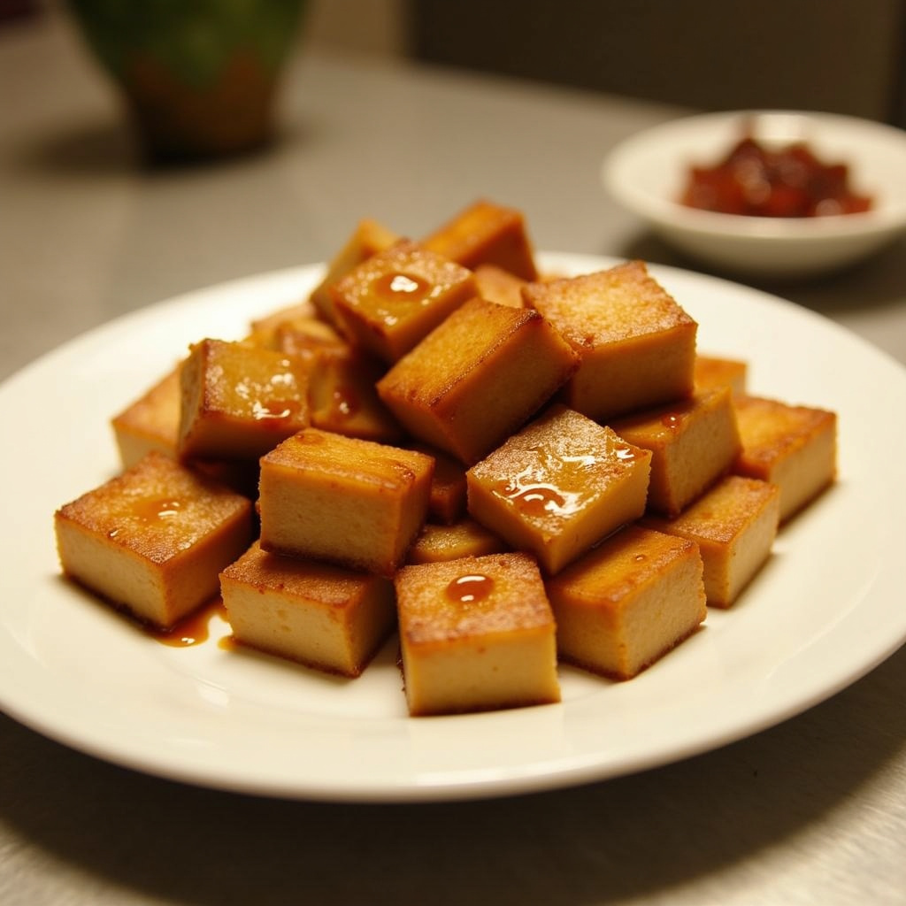 Tofu Caramélisé au Sirop d'Érable (recipe and tips)