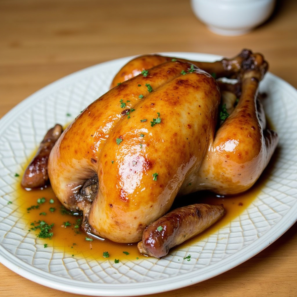 Glazed Turkey With Maille(R) Honey Dijon Mustard (recipe and tips)