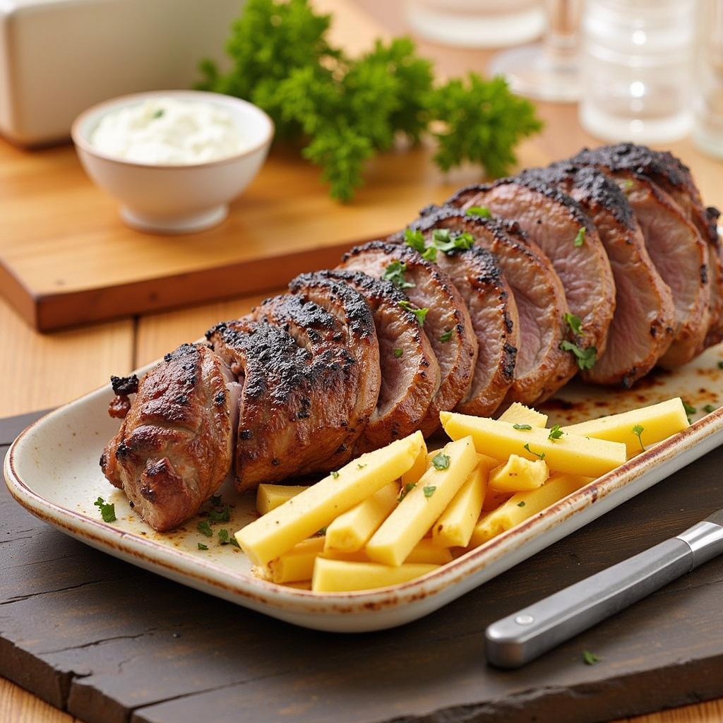 Greek Grilled Leg Of Lamb: Gyros (recipe and tips)