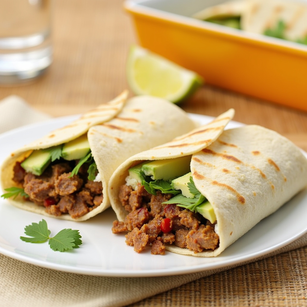 Burritos de Cordero al Estilo Griego (Receta y consejos)