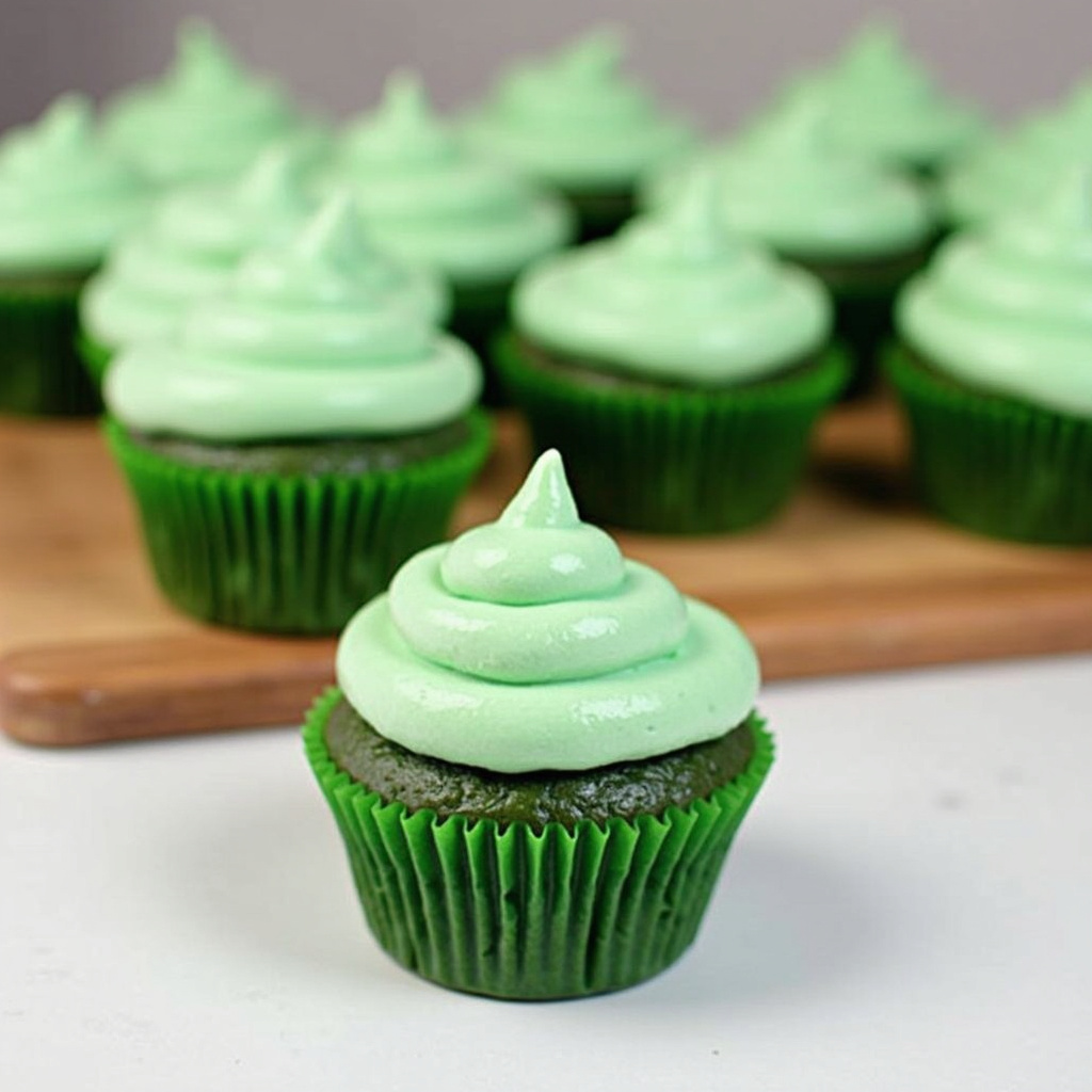 Green Velvet Cupcakes (recipe and tips)