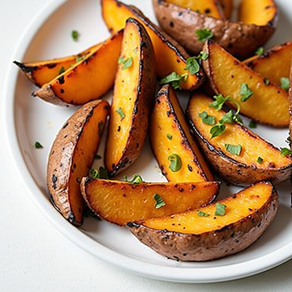 Izgara Tatlı Patates ve Russet Patatesi (tarif ve ipuçları)