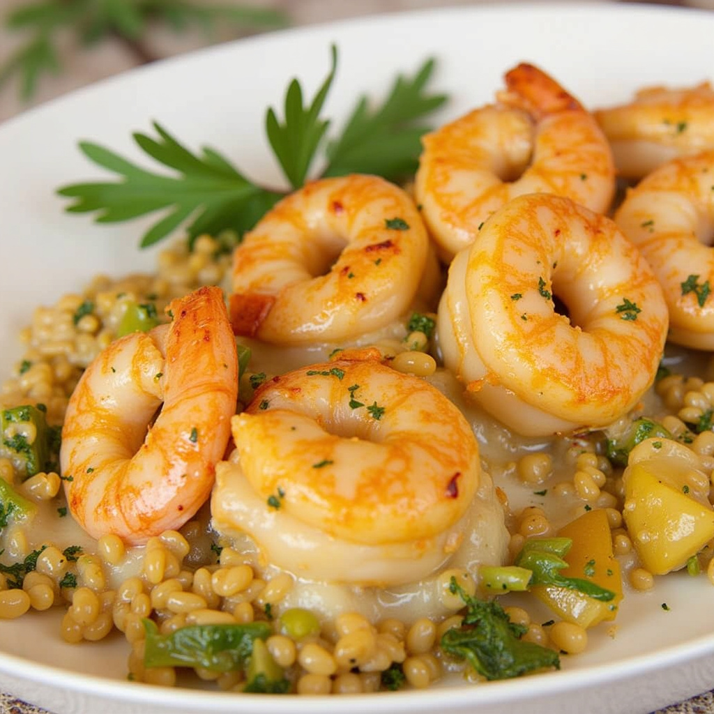 Pollo y Camarones a las Hierbas (Receta y consejos)