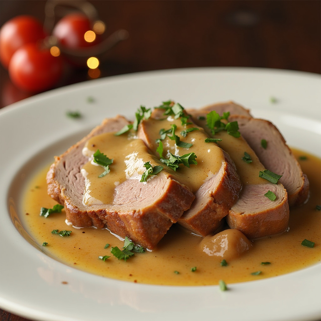 Holiday Pork Roast With Ginger Gravy (recipe and tips)