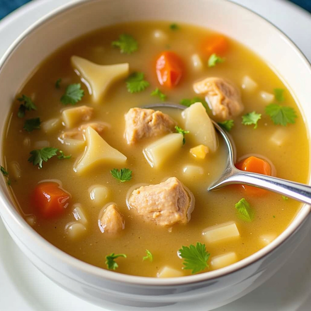 Homemade Chicken And Stars Soup (recipe and tips)