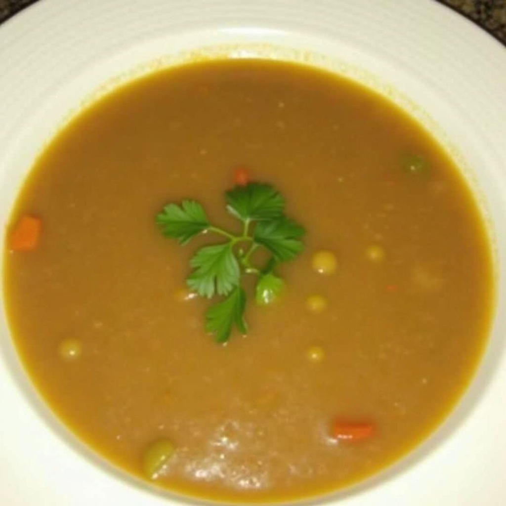 Sopa de Guisantes Casera / Homemade Split Pea Soup (Receta y consejos)
