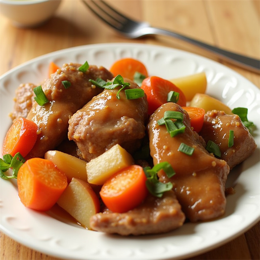 Honey-Ginger Pork With Carrots And Apples (recipe and tips)