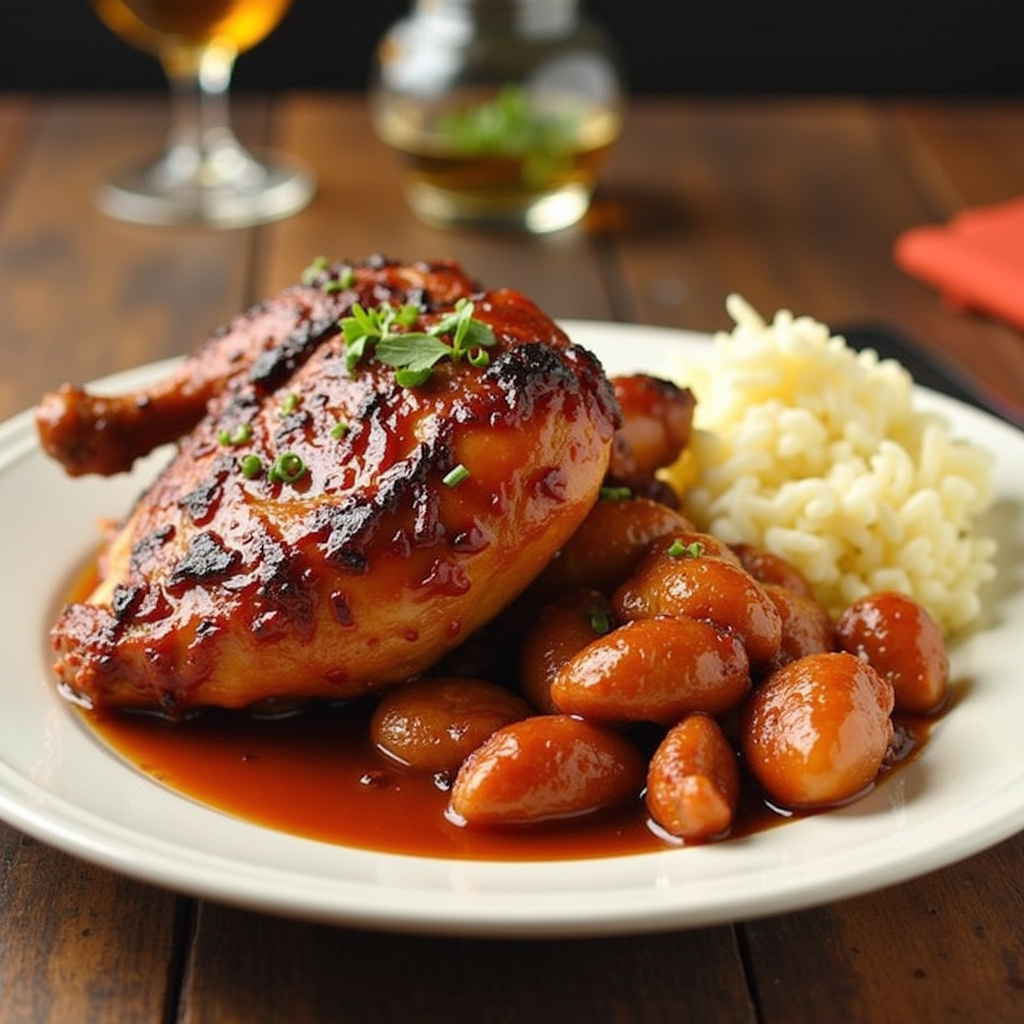 Pollo a la Barbacoa con Bourbon de Kentucky (Receta y consejos)