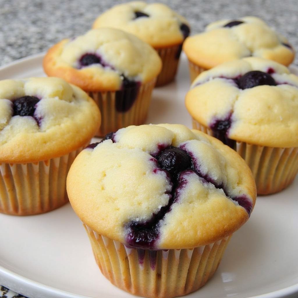Lemon Basil Blueberry Muffins (recipe and tips)