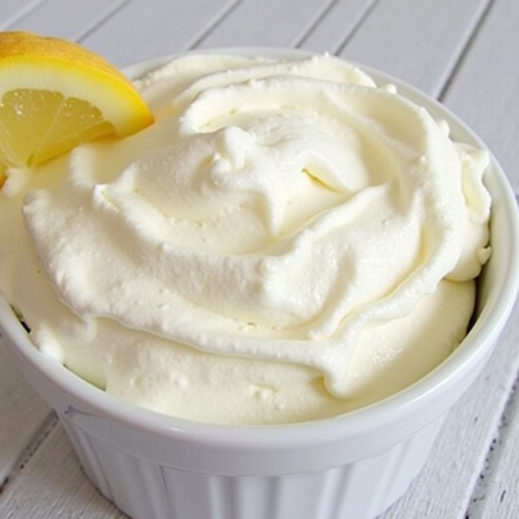 Lemon Whipped Cream (recipe and tips)