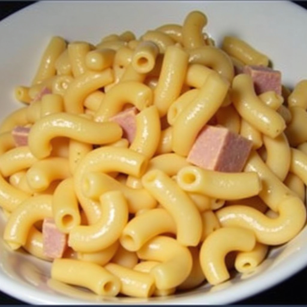 Macarrones con Queso y Jamón - Macaroni And Cheese With Ham (Receta y ...